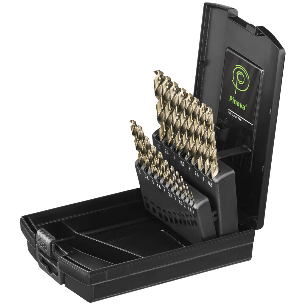 Metallbohrer Set 19tlg. HSS Cobalt Pro | Pinava